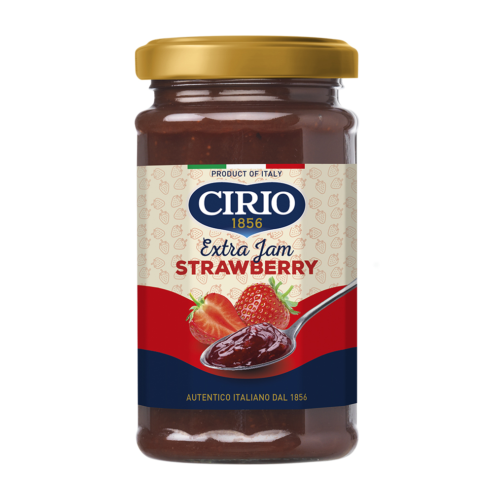 Extra Jam Strawberry - Cirio 1856