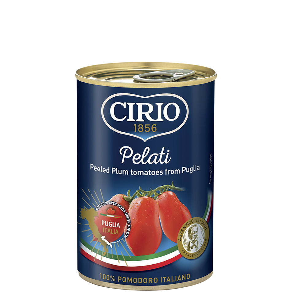 Peeled plum tomatoes - Cirio 1856