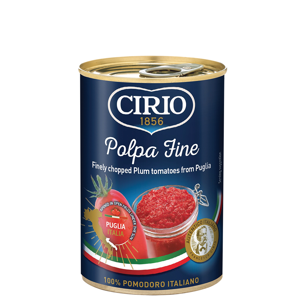 Chopped tomatoes - Cirio 1856